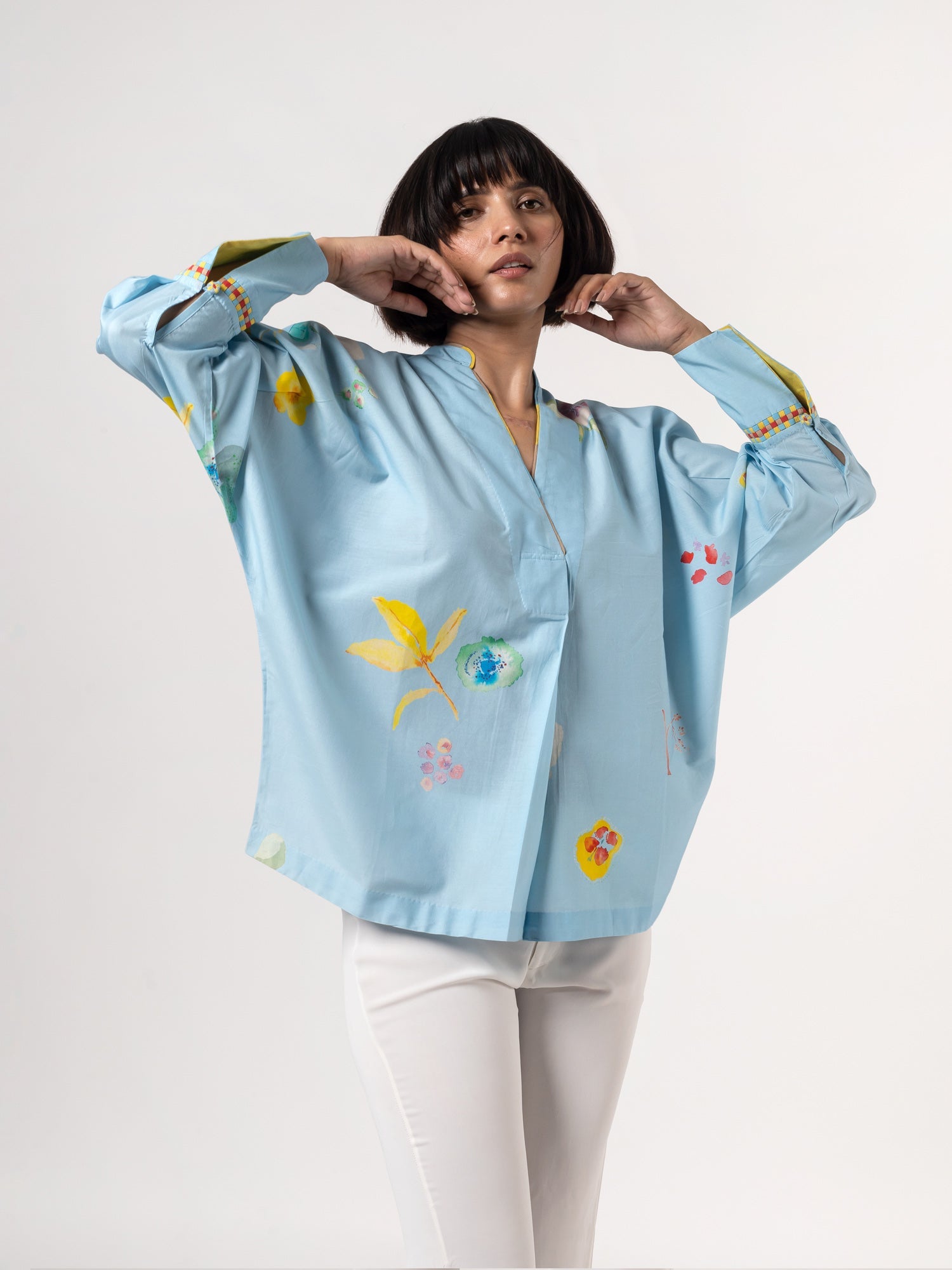 Buy Farm Rio Blue Top Online - Ciceroni