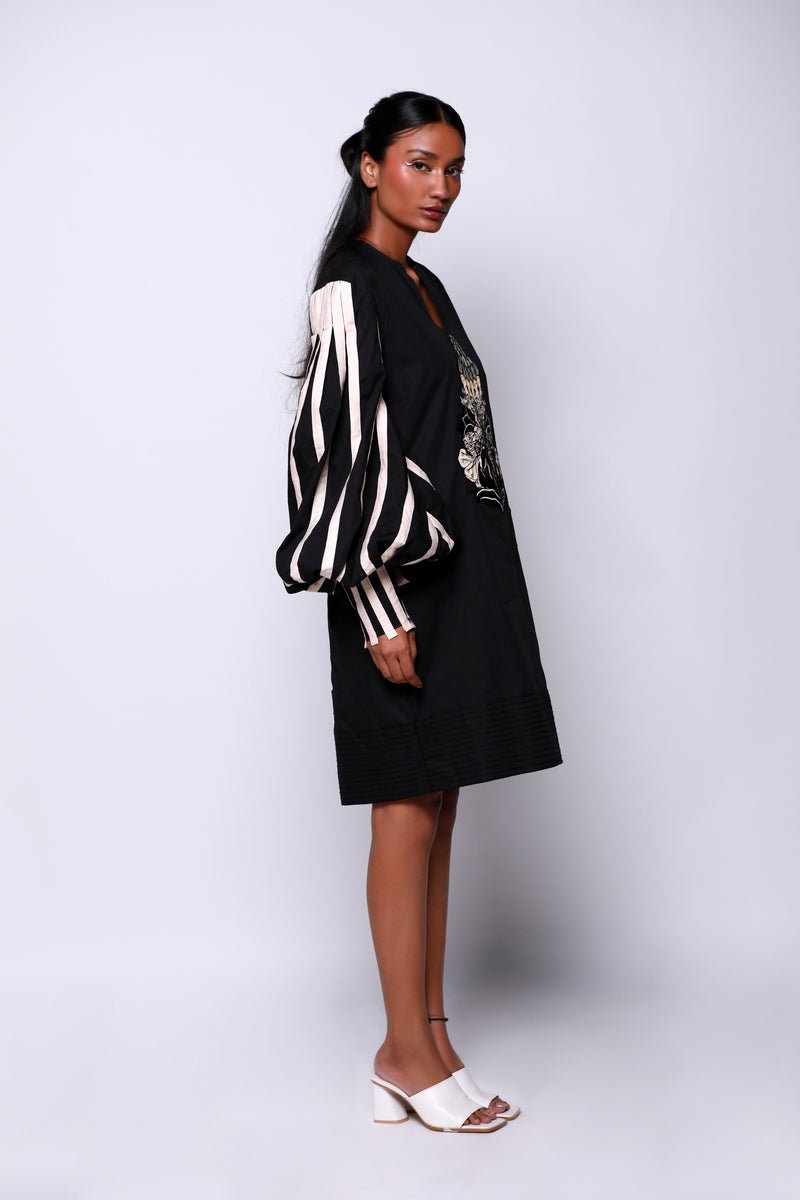 Buy Black Durian Hexad Dress Online - Ciceroni