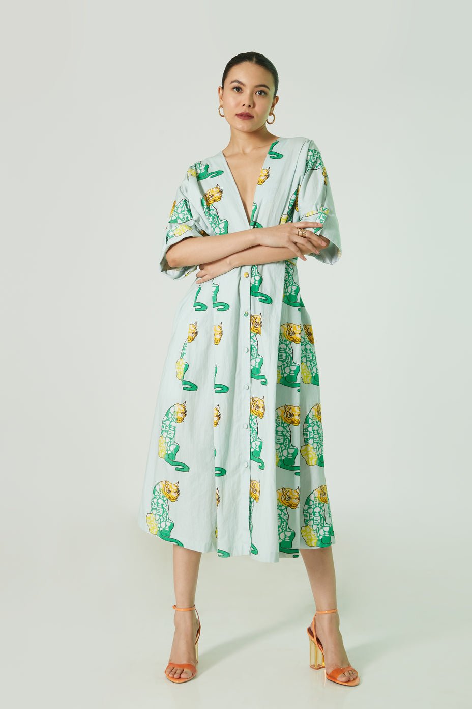 Buy The Utopian Tiger Dress Online - Ciceroni